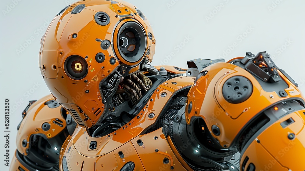 The robotâ€™s joints and hinges are heavily reinforced, allowing for ...