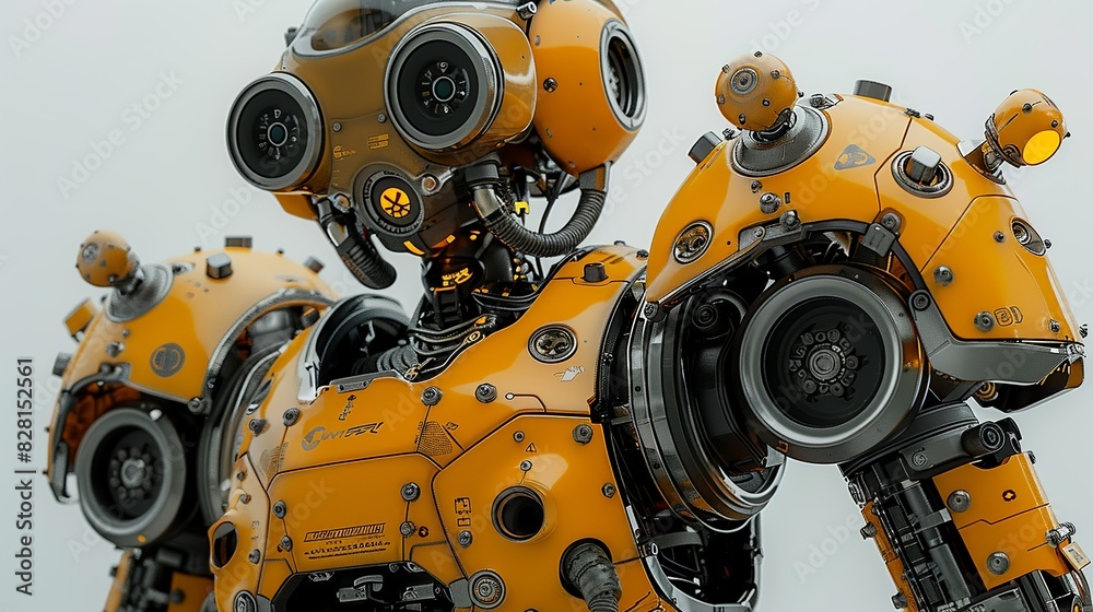 The robotâ€™s joints and hinges are heavily reinforced, allowing for ...