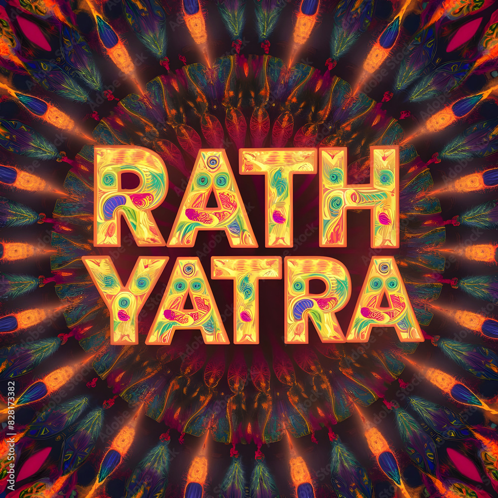 Rath Yatra Festival of Typography Rath Yatra or Ratha Yatra the annual ...