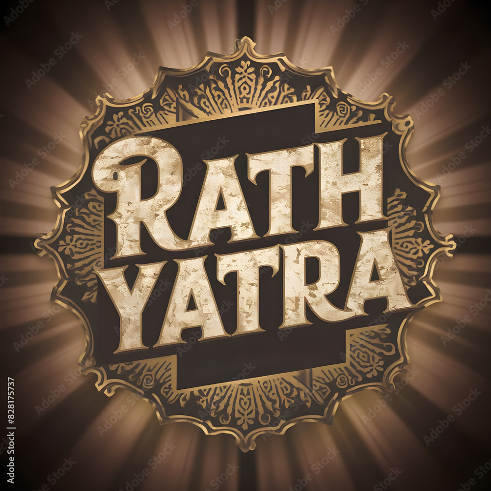 Rath Yatra Festival of Typography Rath Yatra or Ratha Yatra the annual ...