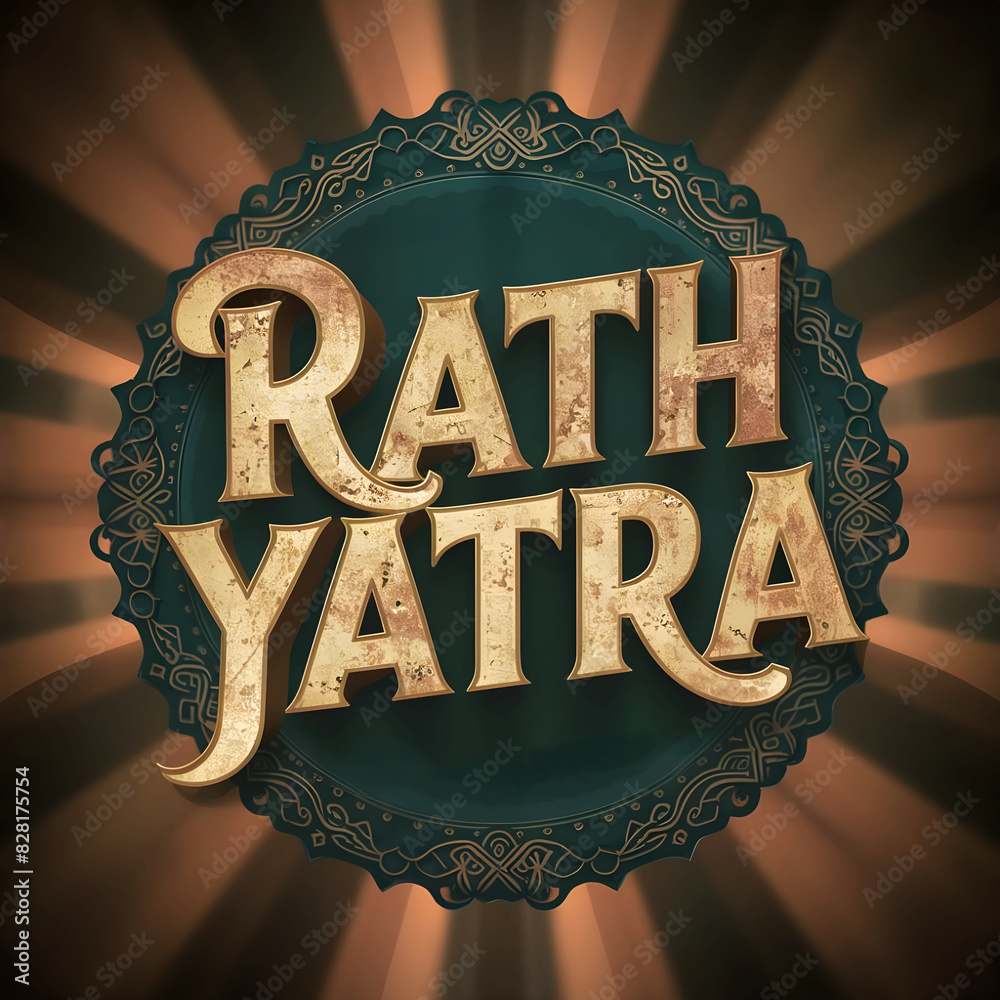 Rath Yatra Festival of Typography Rath Yatra or Ratha Yatra the annual ...