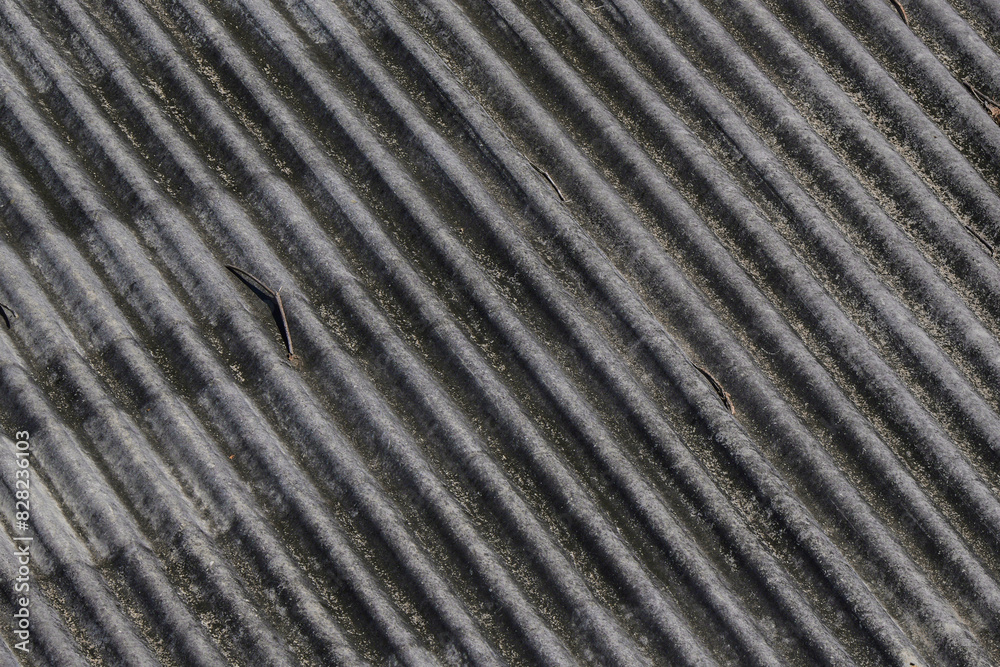 Old Asbestos cement roofing sheets, Asbestos roof, Corrugated Asbestos ...