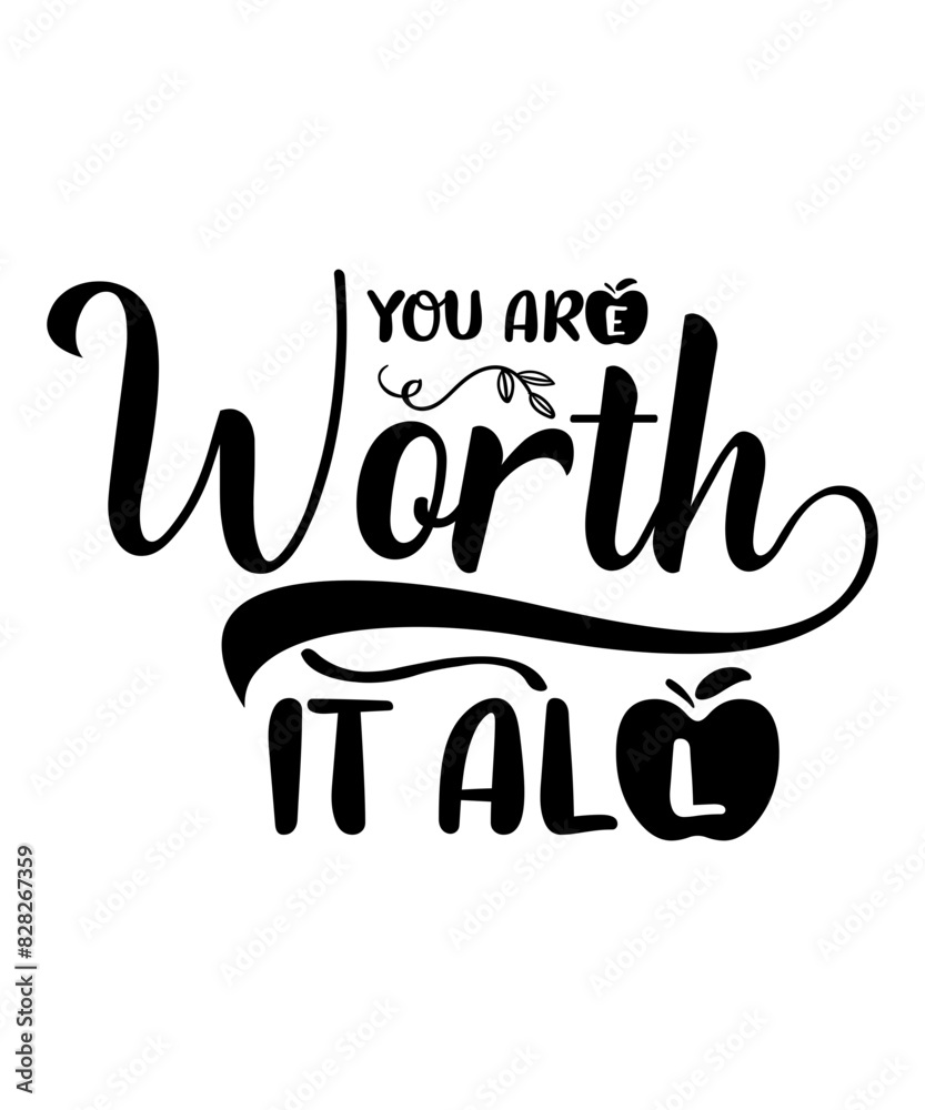 Inspirational Quotes SVG Bundle, Motivational Quotes SVG, Positive ...