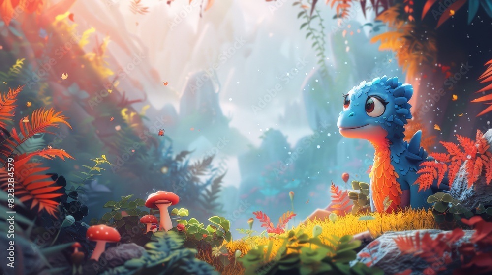 Capture the joy of fun cartoon designs with a minimalist approach ...