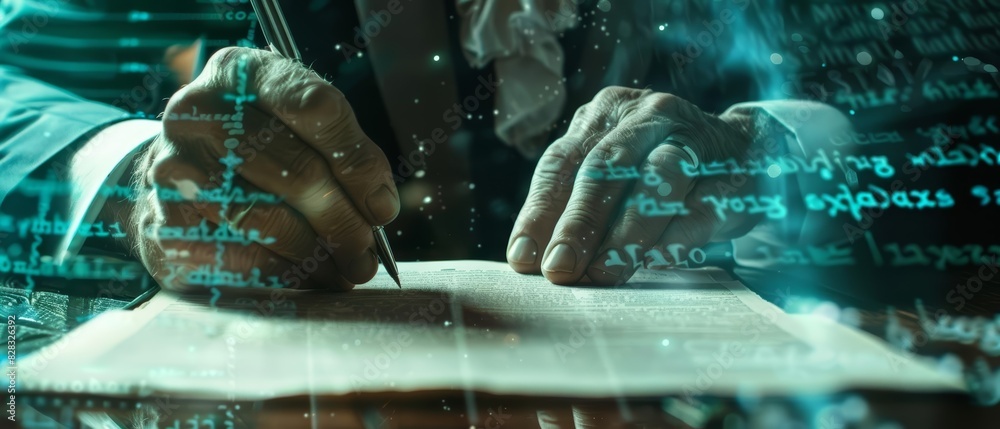 Presidents Day displays a historic document signing with founding ...