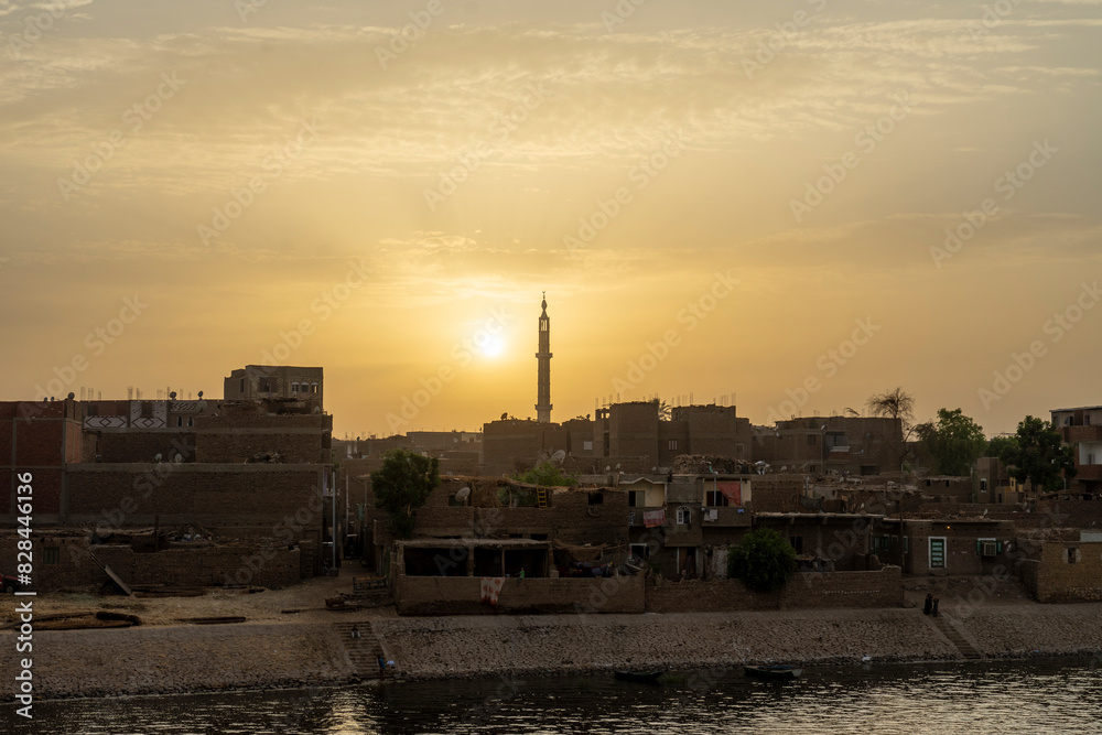 The Nile River is a river that flows through the northeastern part of ...