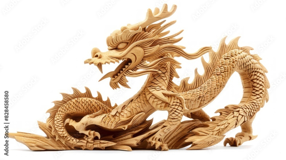 dragon wood carving The most spectacular and meticulous creations ...