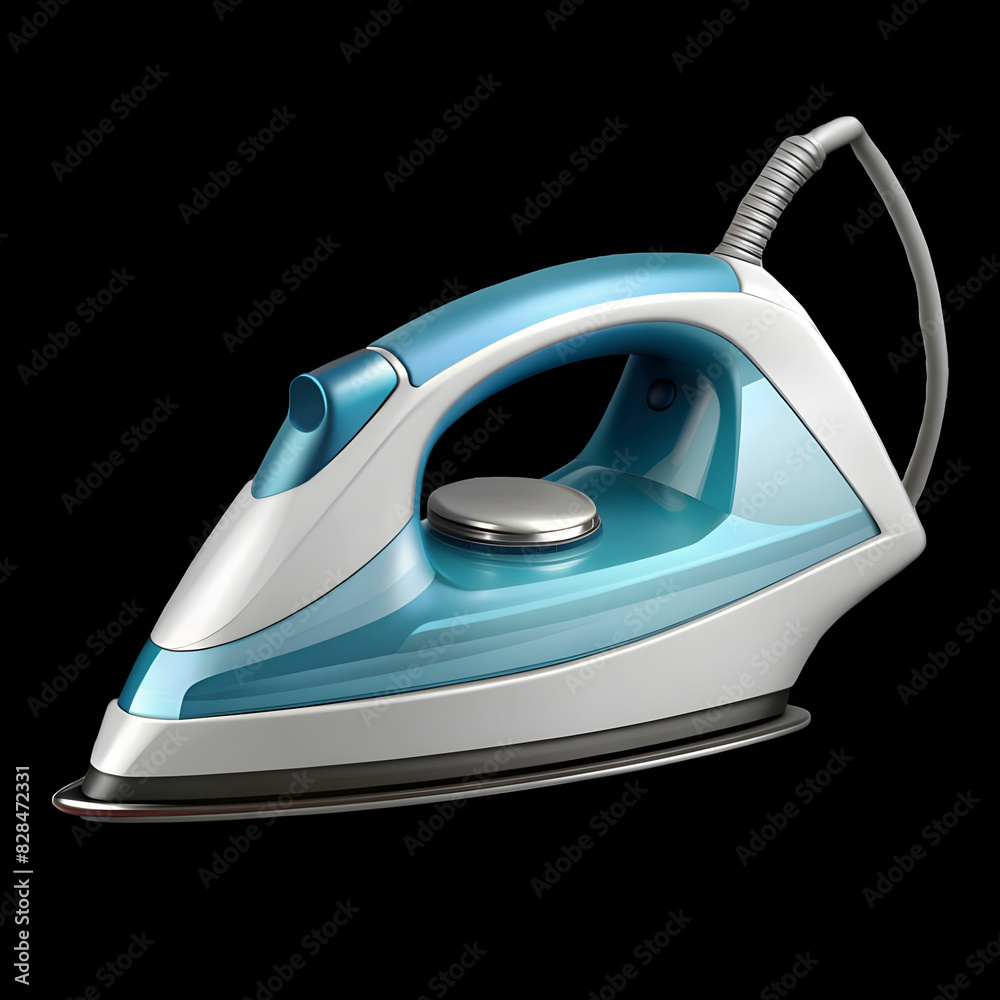 clothes iron isolated on transparent background. iron isolated on ...