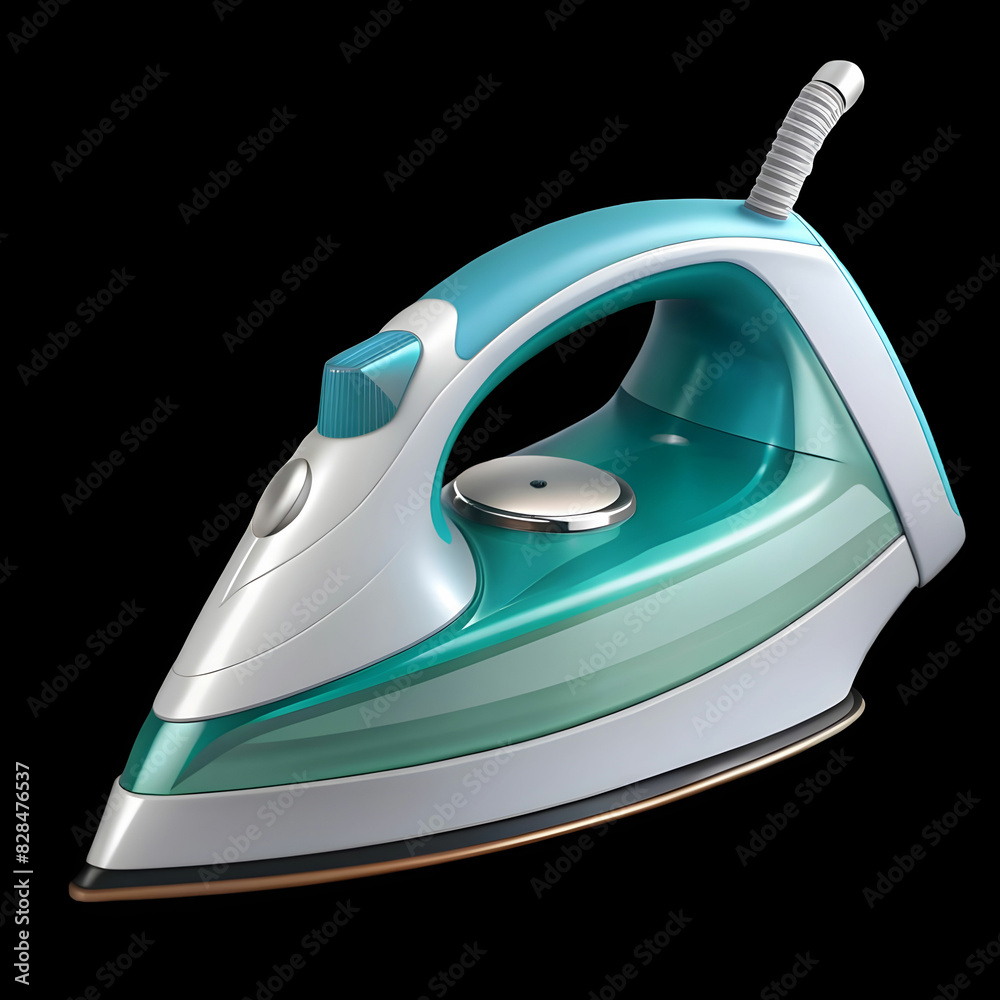 clothes iron isolated on transparent background. iron isolated on ...