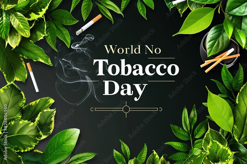 World No Tobacco Day infographic background design.World No Smoking Day ...
