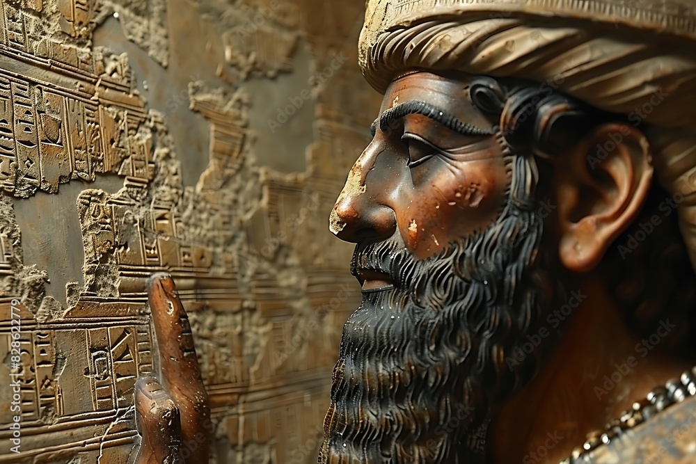 men charting stars and creating astronomical maps in ancient times ...