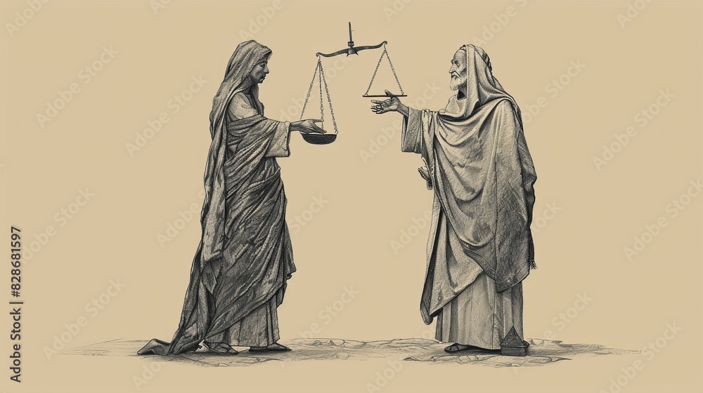 Parable of Persistent Widow, Widow and Unjust Judge, Biblical ...