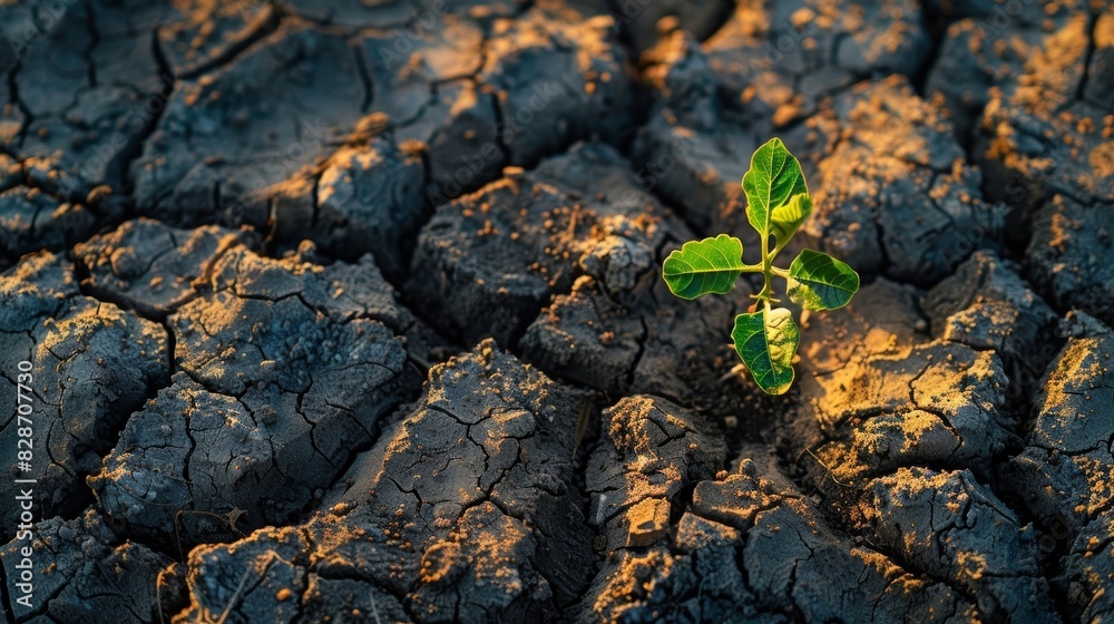 An impactful display illustrating the devastating effects of climate ...