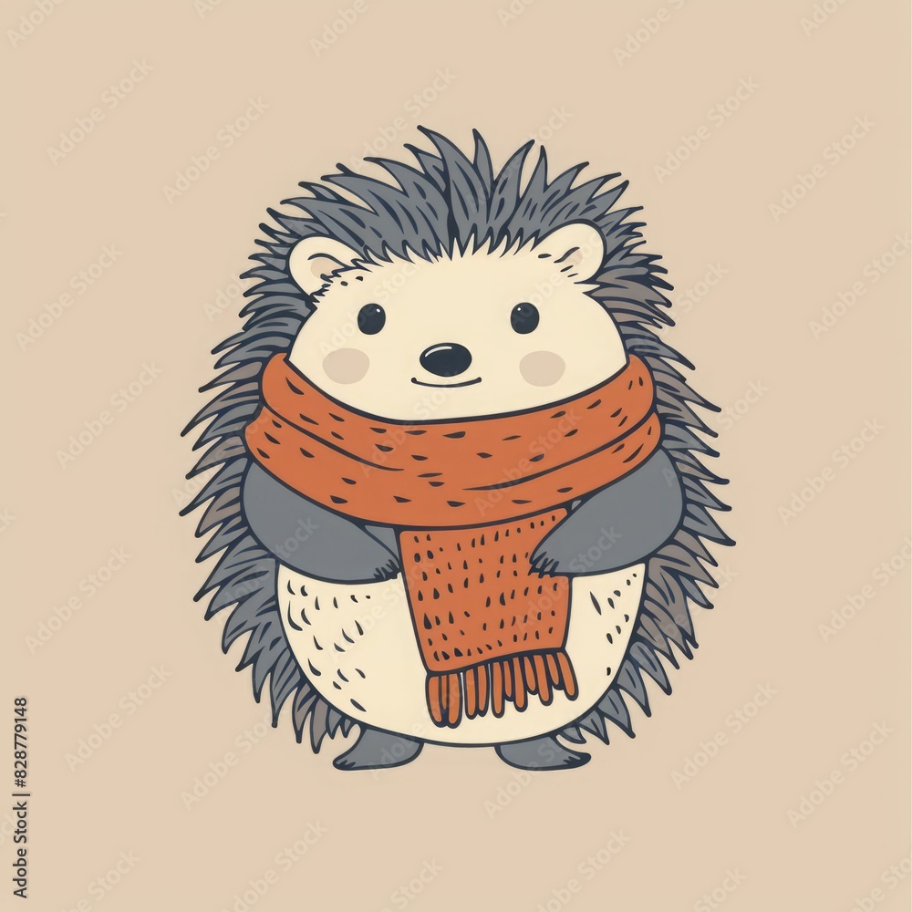 Cute cartoonWei Wei Jin Wei Rao Zhu Ta De Bo Zi . Stock Illustration ...