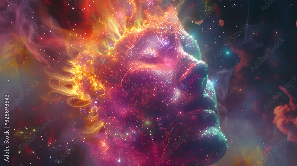 Transcendent Cosmic Visions A Syncretic Journey Through Holographic ...