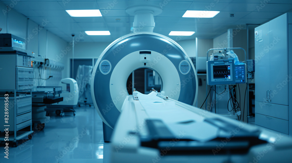 advanced x-ray scan medical diagnosis machine at hospital, Ai medicine ...