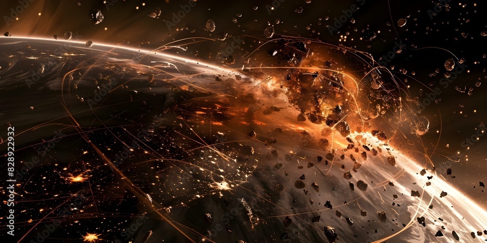 Satellites and space debris clutter Earths orbit raising awareness ...