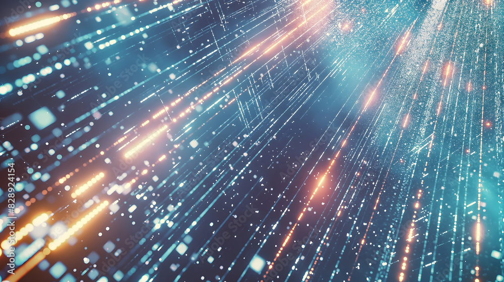 Blue digital binary data on computer screen background wallpaper ...