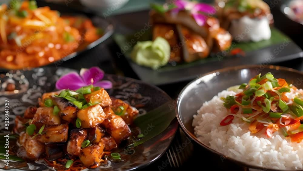 At Island Flavor Fusion Restaurant traditional island ingredients and ...