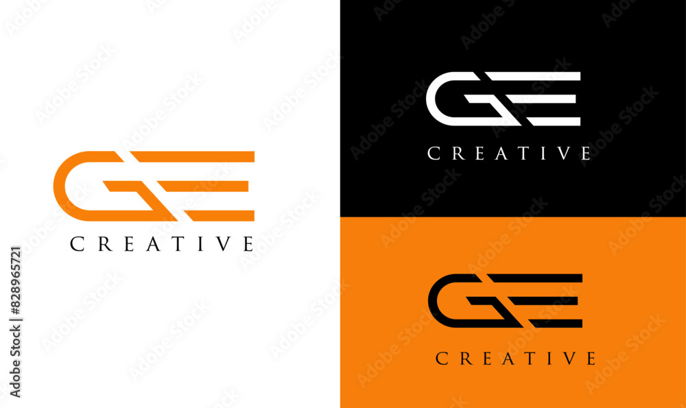GE Letters Logo , GE letter ,Ge logo type, Ge Net logo,Ge template logo ...