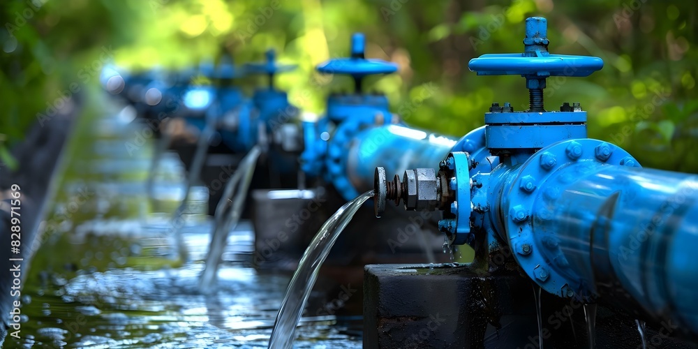 Efficient Distribution: Automatic Valves Regulate Water Flow in ...