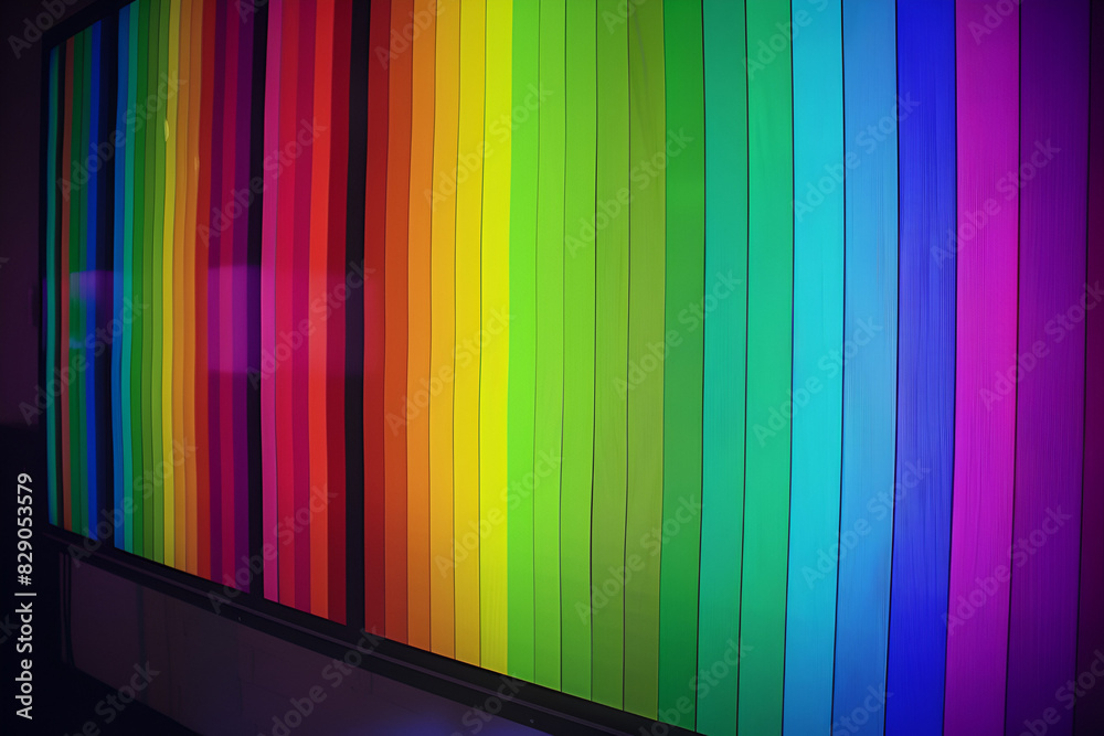 Full hd size 16 9 television test of stripes signal tv pattern test or ...