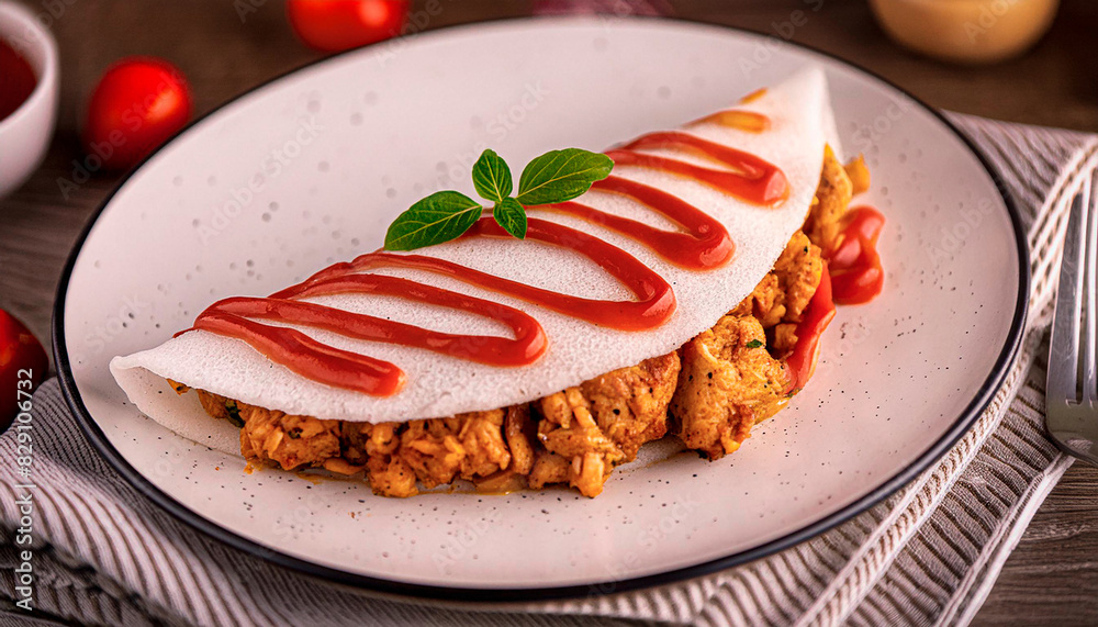 DELICIOSA TAPIOCA, COMIDA TRADICIONAL BRASILEIRA, TAMBÉM CONHECIDA COMO ...