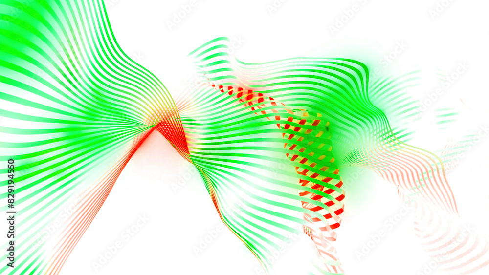 Animation of stripes moving in waves in style of fabric. Motion. Moving ...