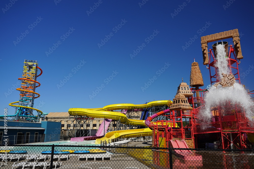 The Rise of Icarus America's Tallest waterslide opened up during ...
