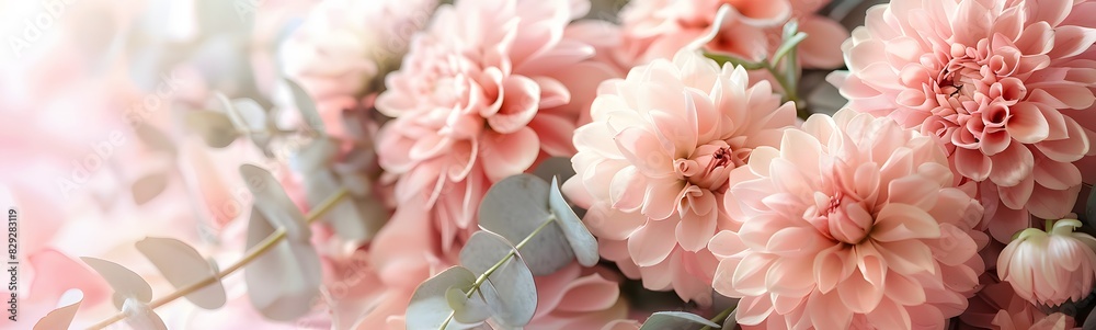 Nature of pink flower in garden using as cover page background natural ...