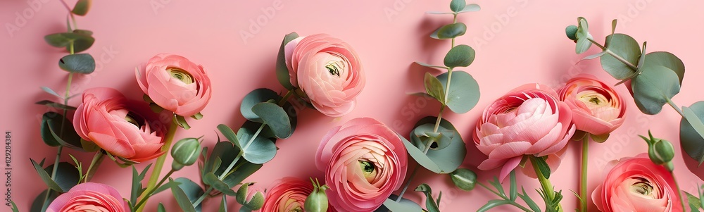 Nature of pink flower in garden using as cover page background natural ...