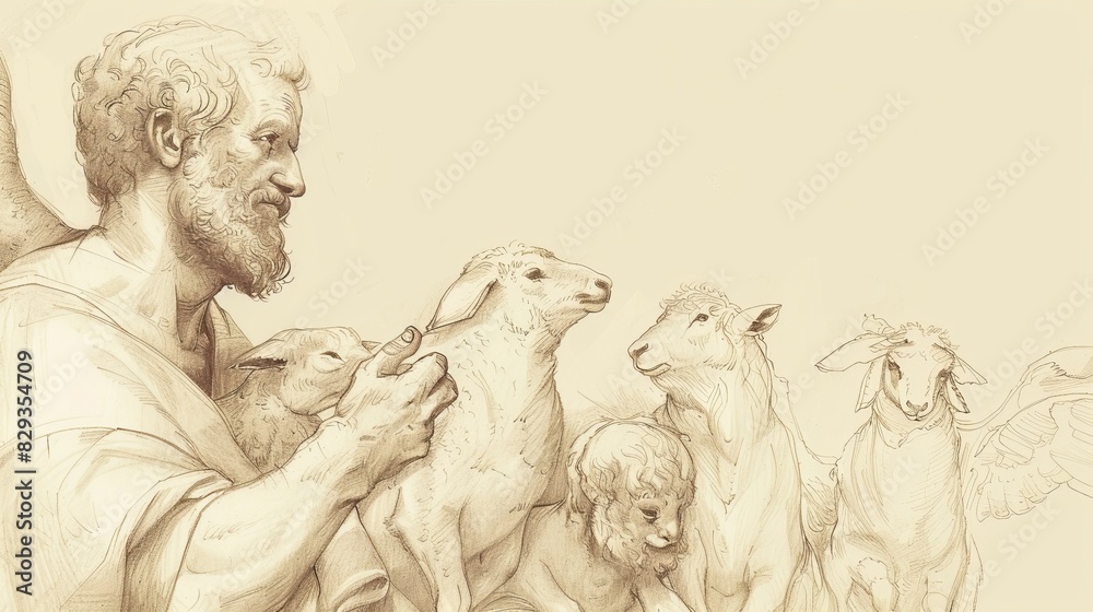 Biblical Illustration: Peter's Vision, Clean and Unclean Animals ...