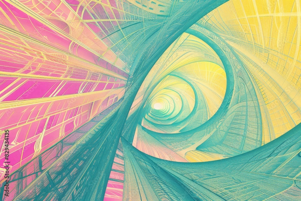 Digital graffiti - digital abstract art computer generated but made to ...