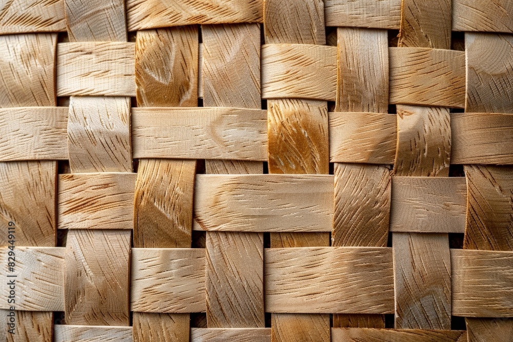 Braided straw texture close-up. Beautiful simple AI generated image in ...