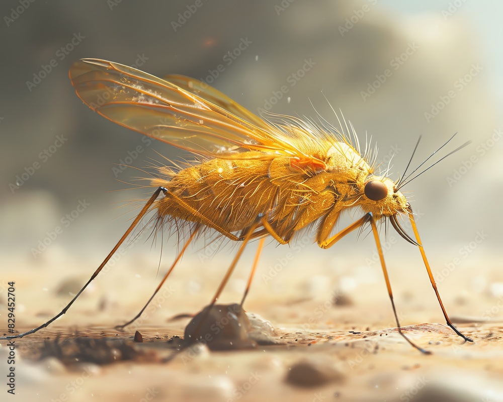 Sandflies are tiny, hairy, mothlike flies They are known to transmit ...