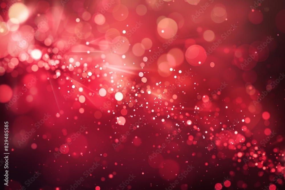 Red Wavy Satin glass Background Neon Lighting red abstract background ...