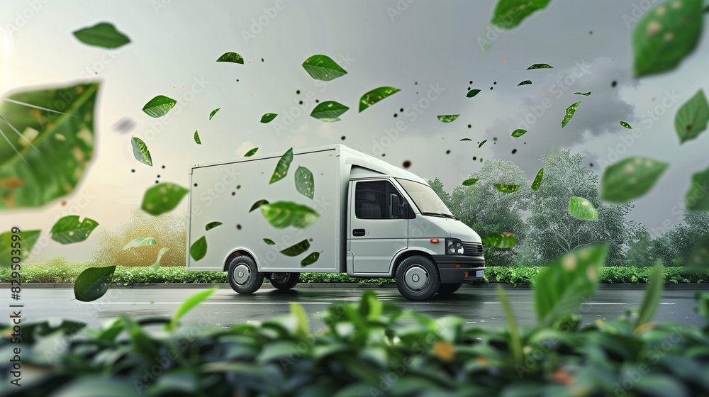 Green logistics and sustainable transportation industry utilizing ...