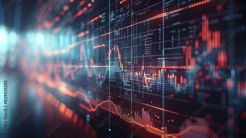 3D Financial History Timeline: Create a 3D timeline showcasing ...