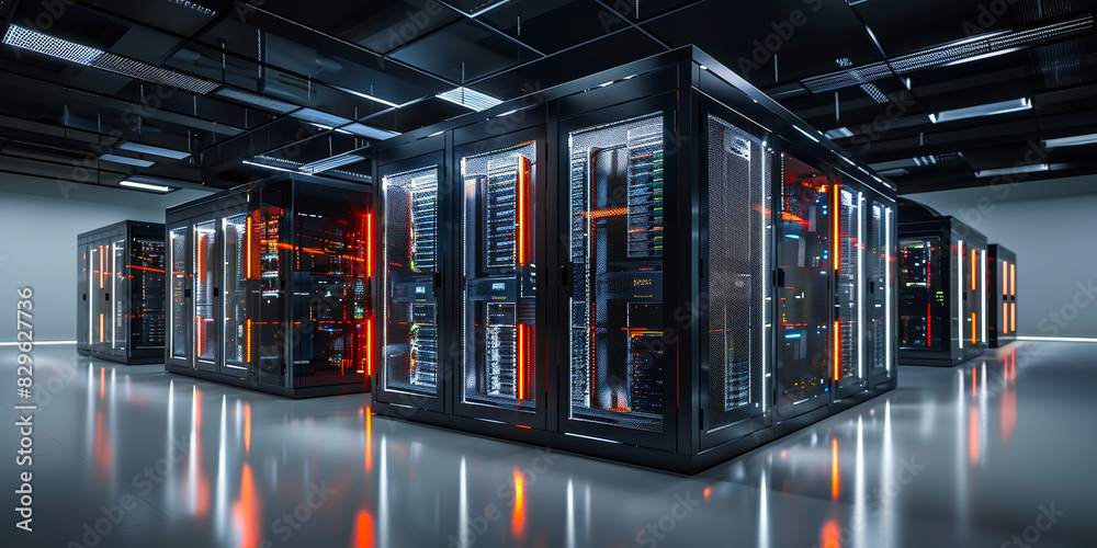 State-of-the-Art Integrated Data Center and Network Devices in a Modern ...