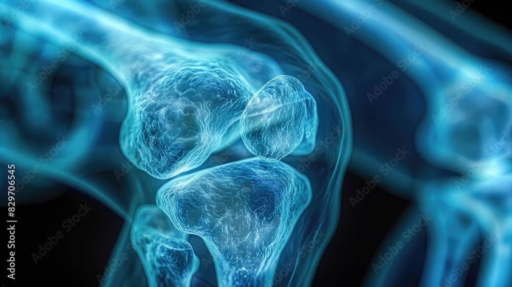 Digital X-ray image of the human shoulder joint, showcasing detailed ...