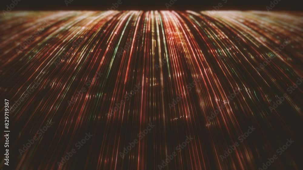 Abstract Flowing Lines Background/ Animation of an abstract background ...