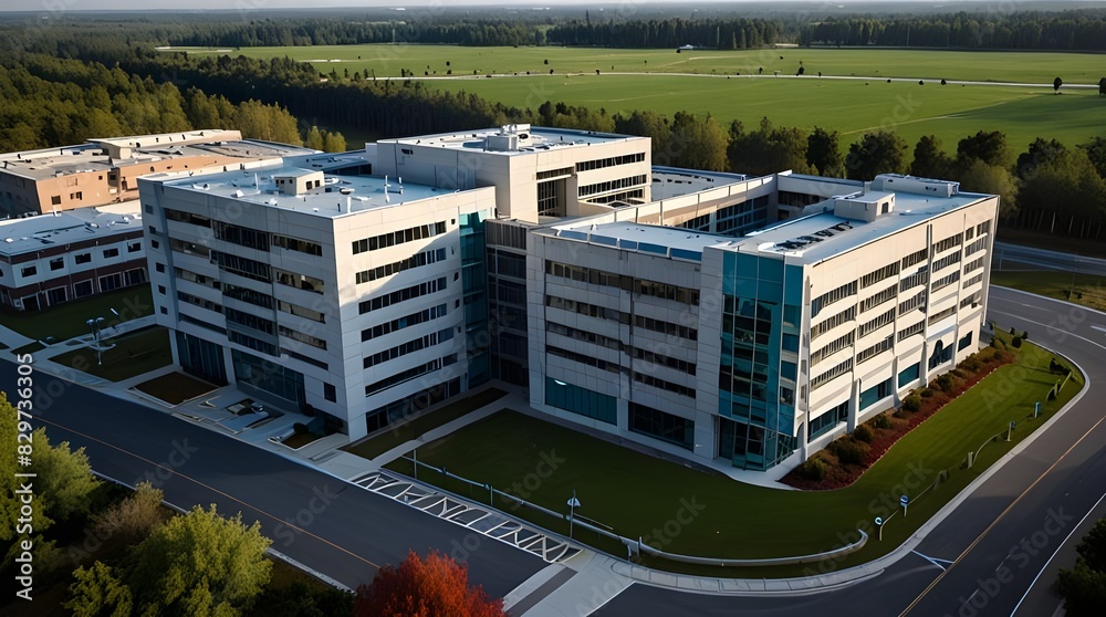 Mansfield Sutton In Ashfield.Modern big NHS Kings Mill hospital ...