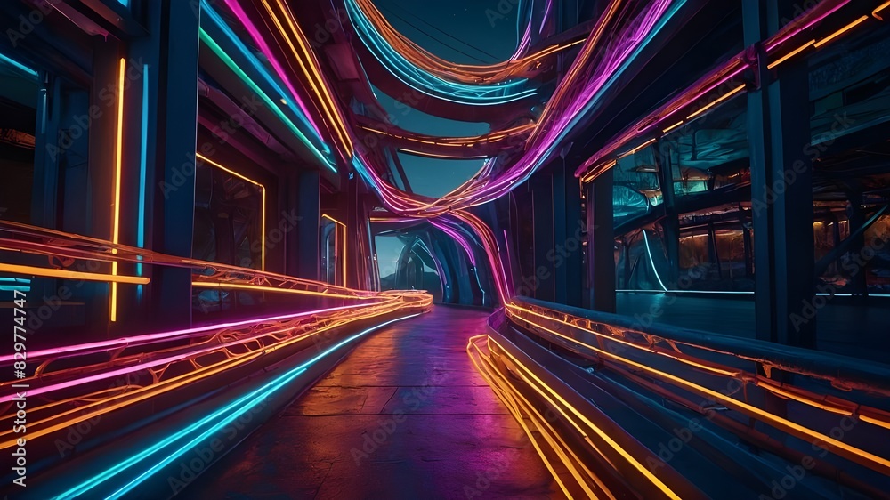 Complex, visually engaging representation of an, intricately crafted ...