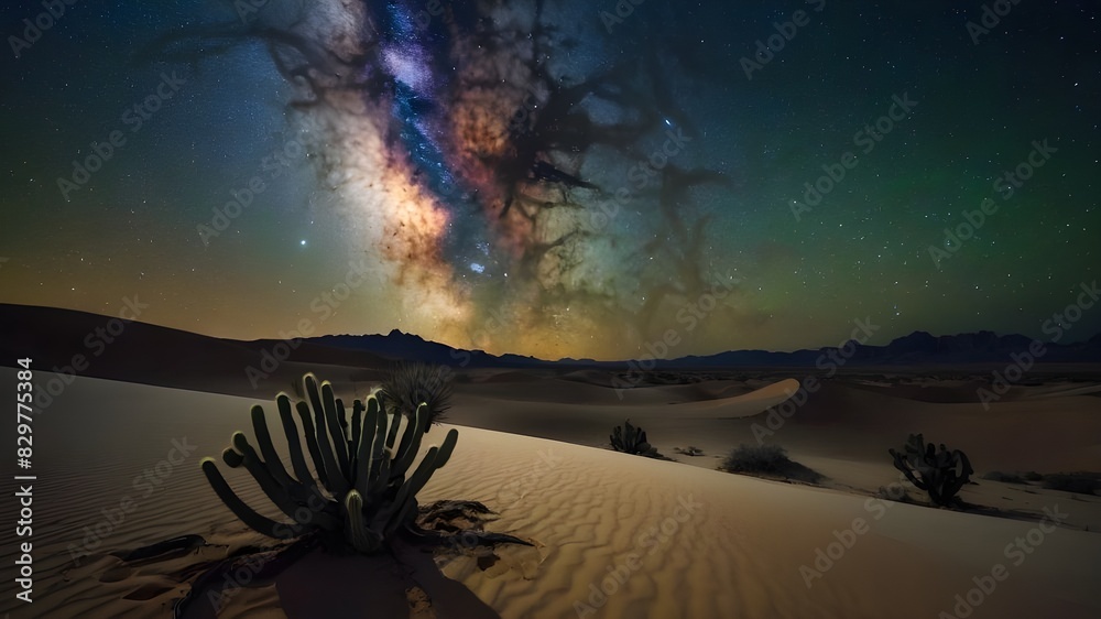 Take a Long Exposure Shot of the Milky Way Galaxy, Capturing the Milky ...