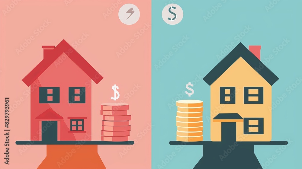 Illustrate a chart showing the key differences between short-term and ...