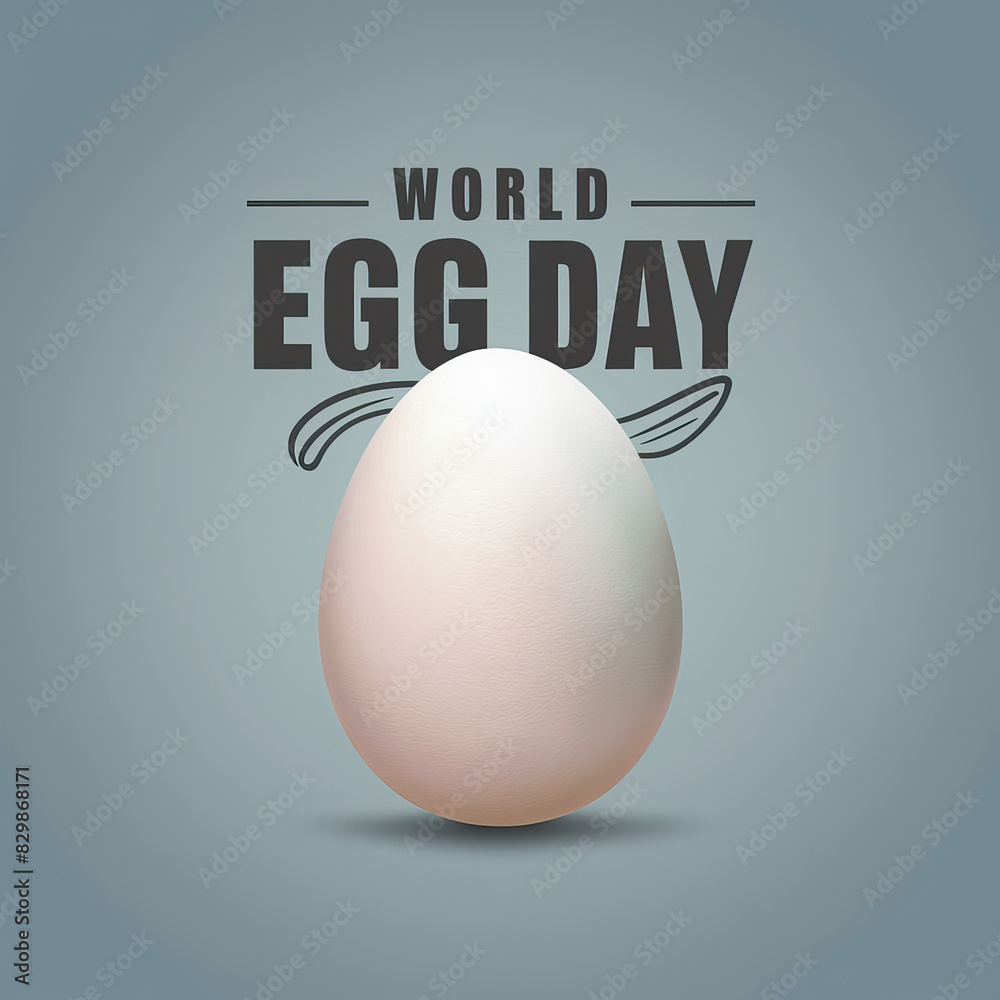Egg Day, National Egg Day, National Egg Day Poster, for celebration. World Egg Day. illustration ...