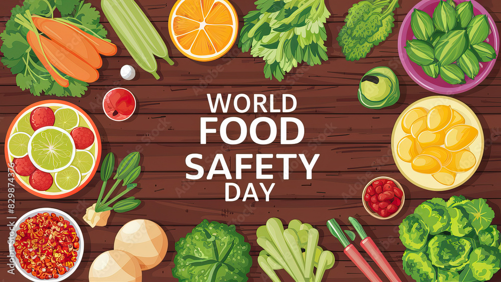 World Food Safety Day, social media poster, food Safety Day ...