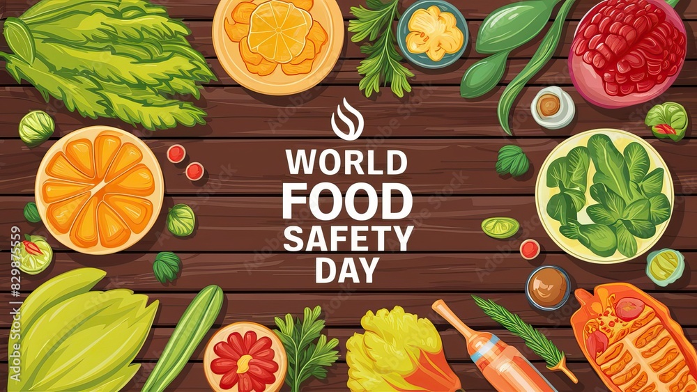 food safety day, social media poster, World food safety day ...