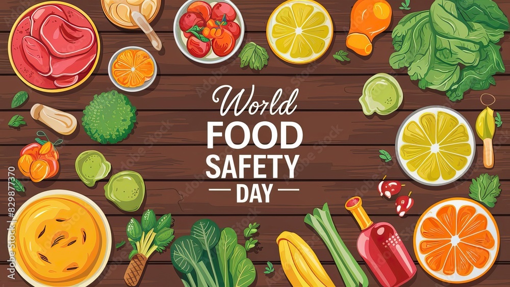 World food safety day, post, World food safety day poster, 7th June ...