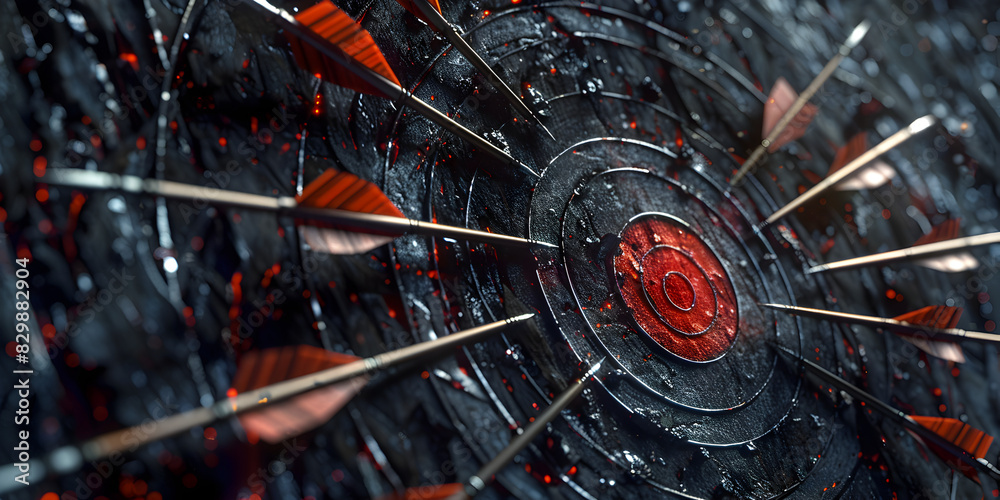 Dartboard Triumph Perfecting the Bullseye Precision, On Target ...